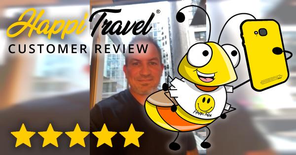Jason G gave HappiTravel a 5 star review